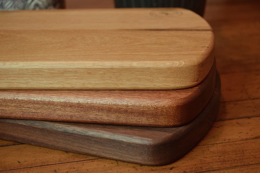 Small Wood Cutting Board Walnut & Character Walnut Hickory White Oak ...