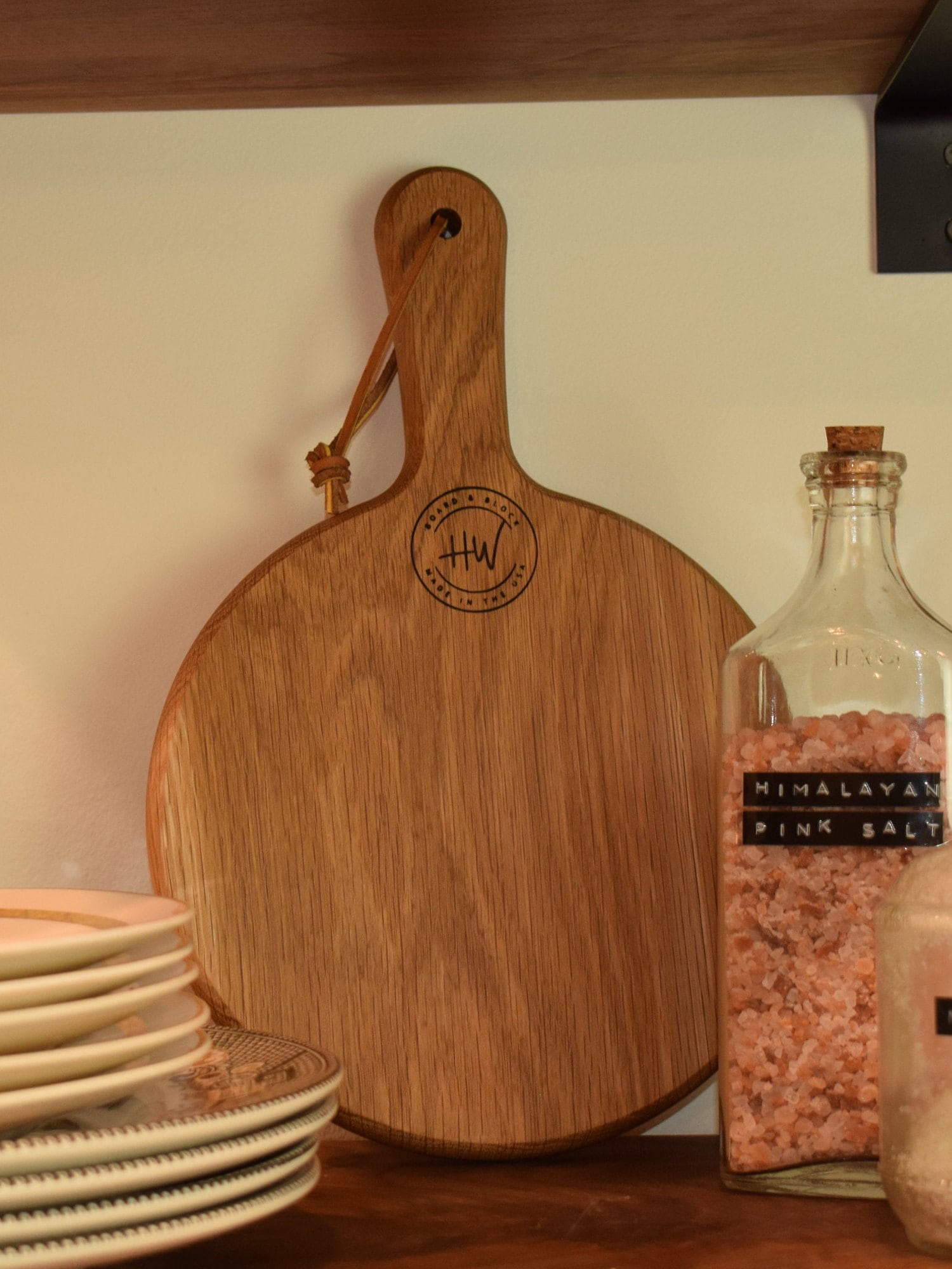 Small Round Cutting Board With Handle - Etsy