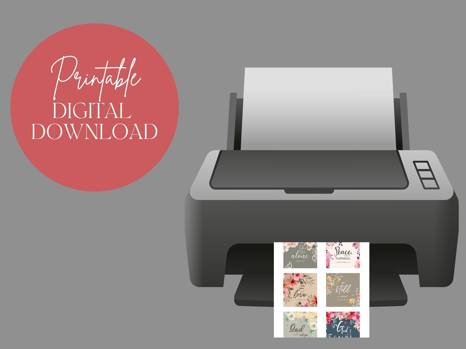 Faith Square Bible Verse Cards Printables | Inspirational Scripture ...