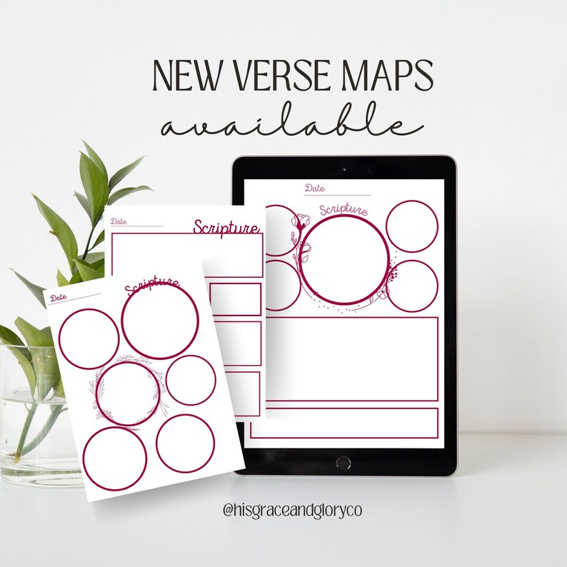 Bible Verse Map Printable, Women Map Out Scripture Study and Deepen ...