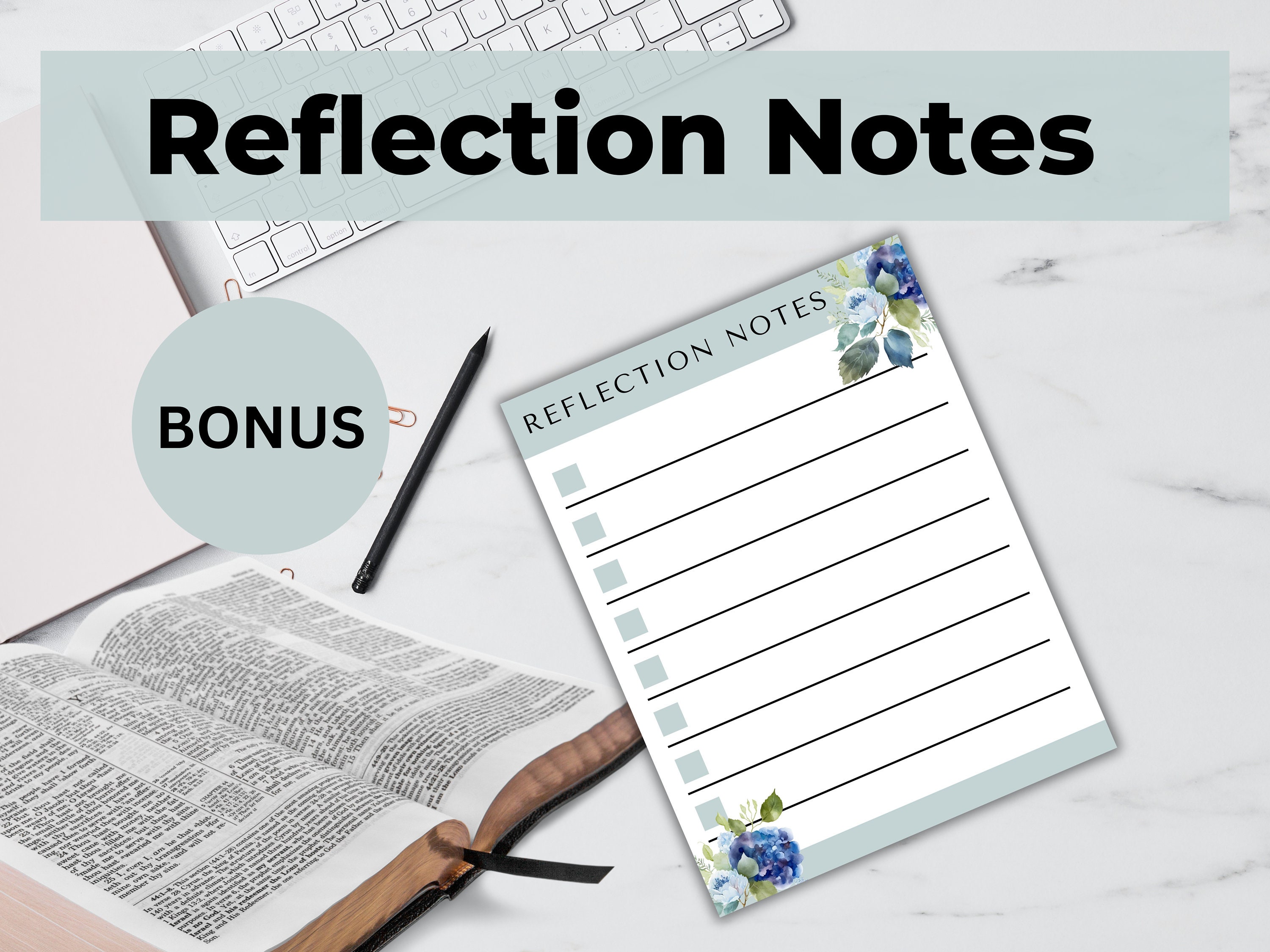 Bible Study Bundle, Monthly Bible Study Guide, Bible Chapter Notes ...