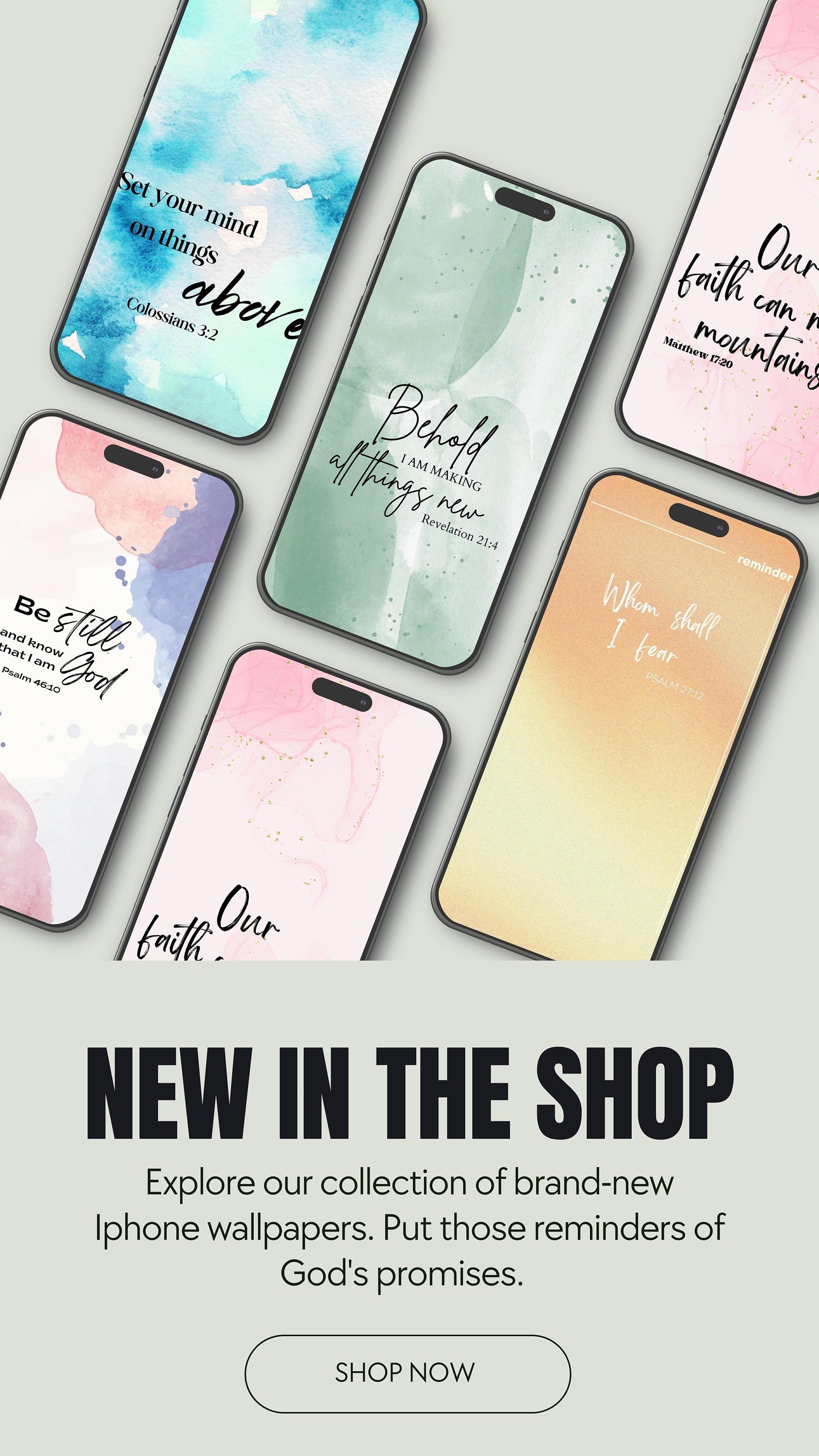 Bible Verse iPhone Wallpaper, Smartphone Wallpaper, iPhone Background ...