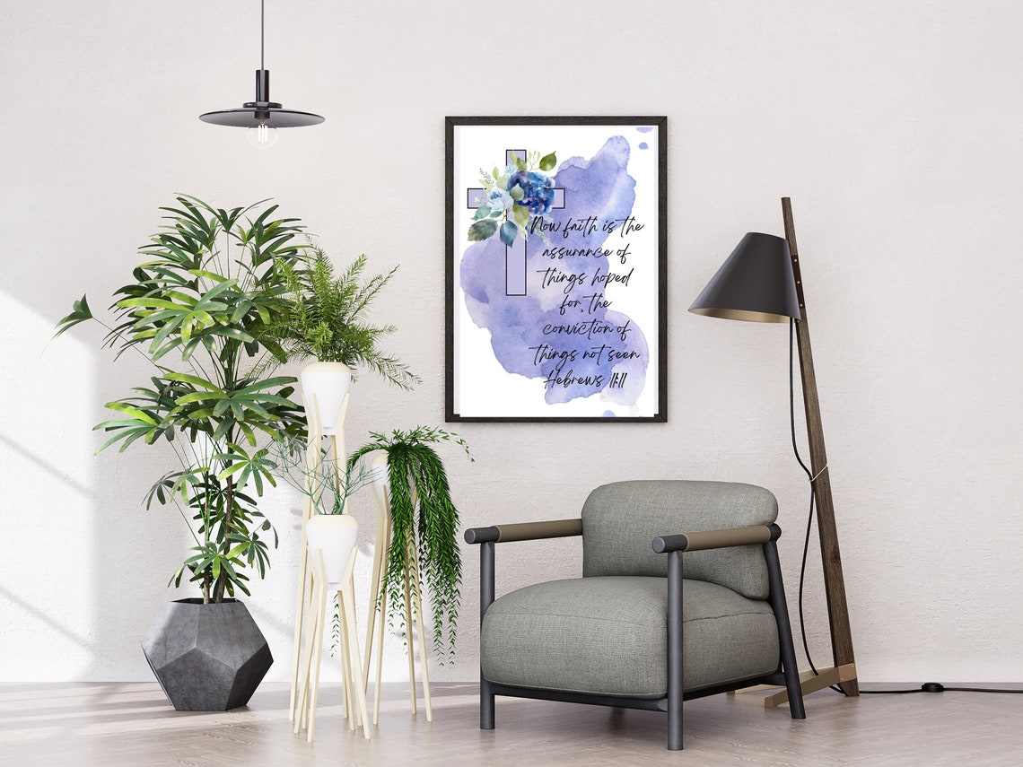 Printable Bible Verse Wall Art Bundle to Inspire & Encourage, 8 Bible ...