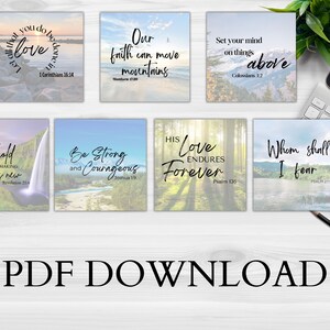 50 Christian Instagram Post Templates Bible Verse Templates Church ...