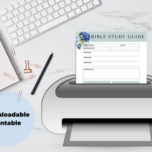 Bible Study Bundle, Monthly Bible Study Guide, Bible Chapter Notes ...