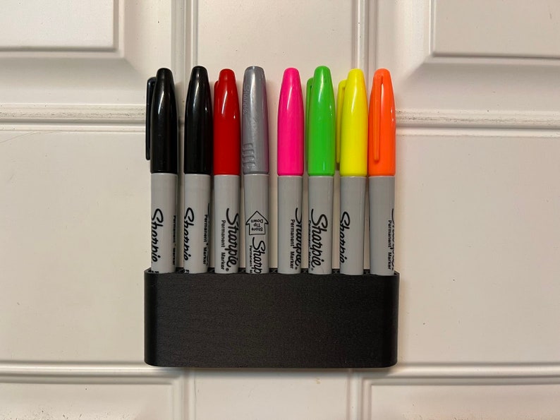 Sharpie Holder/mount/clip, Magnetic Mount, Screw Mount or Double Sided ...