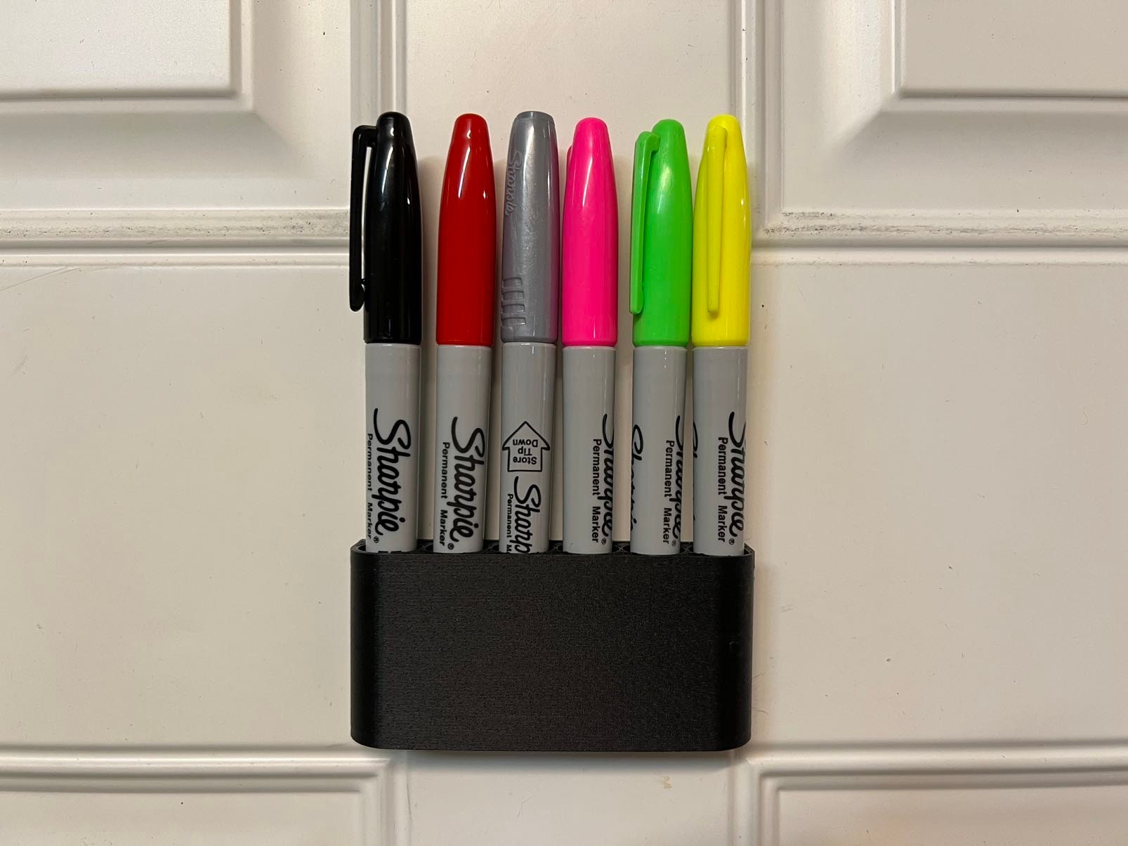 Sharpie Holder/mount/clip, Magnetic Mount, Screw Mount or Double Sided ...