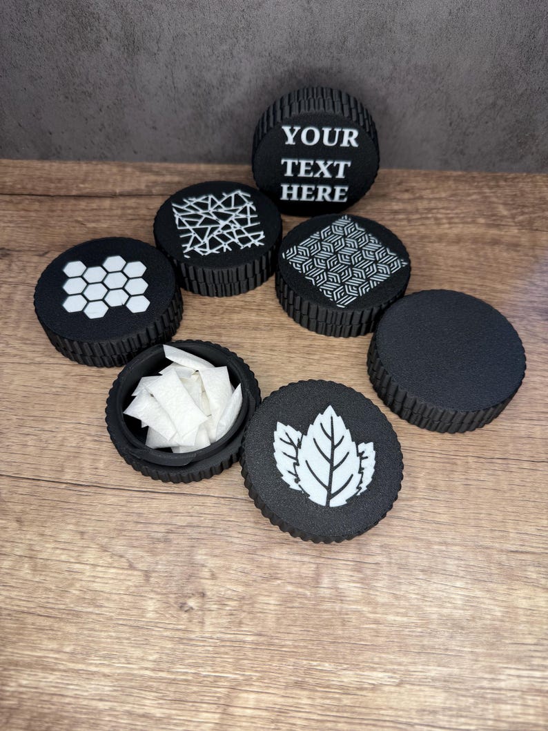 ZYN Case Blank Lid / 3D Printed / Nicotine Pouch Guard / Reusable ...