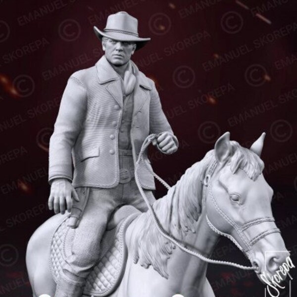 Red Dead Redemption Figure - Etsy