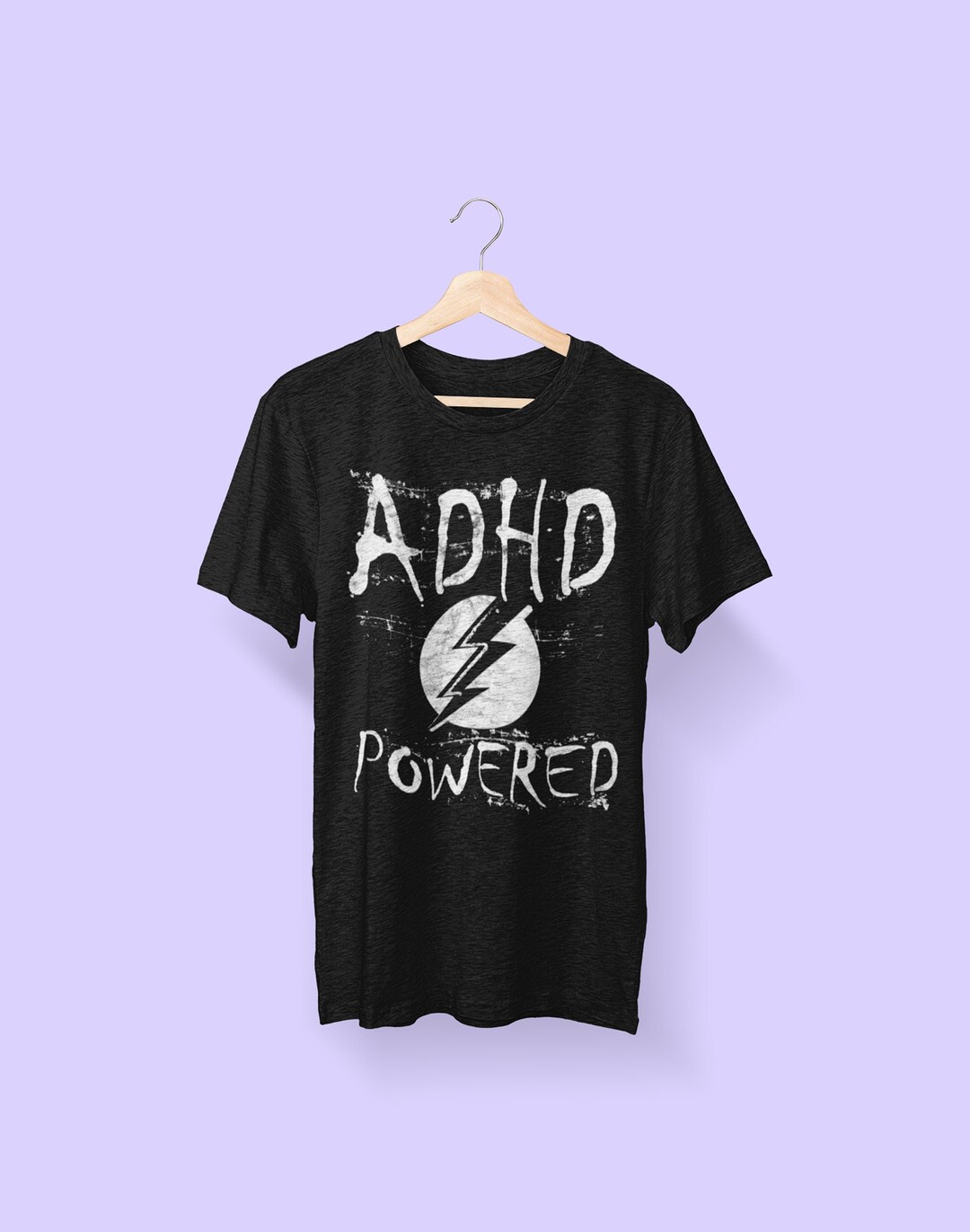 ADHD Attention Deficit Hyperactivity Powered Pride, Neurodiversity Gift ...