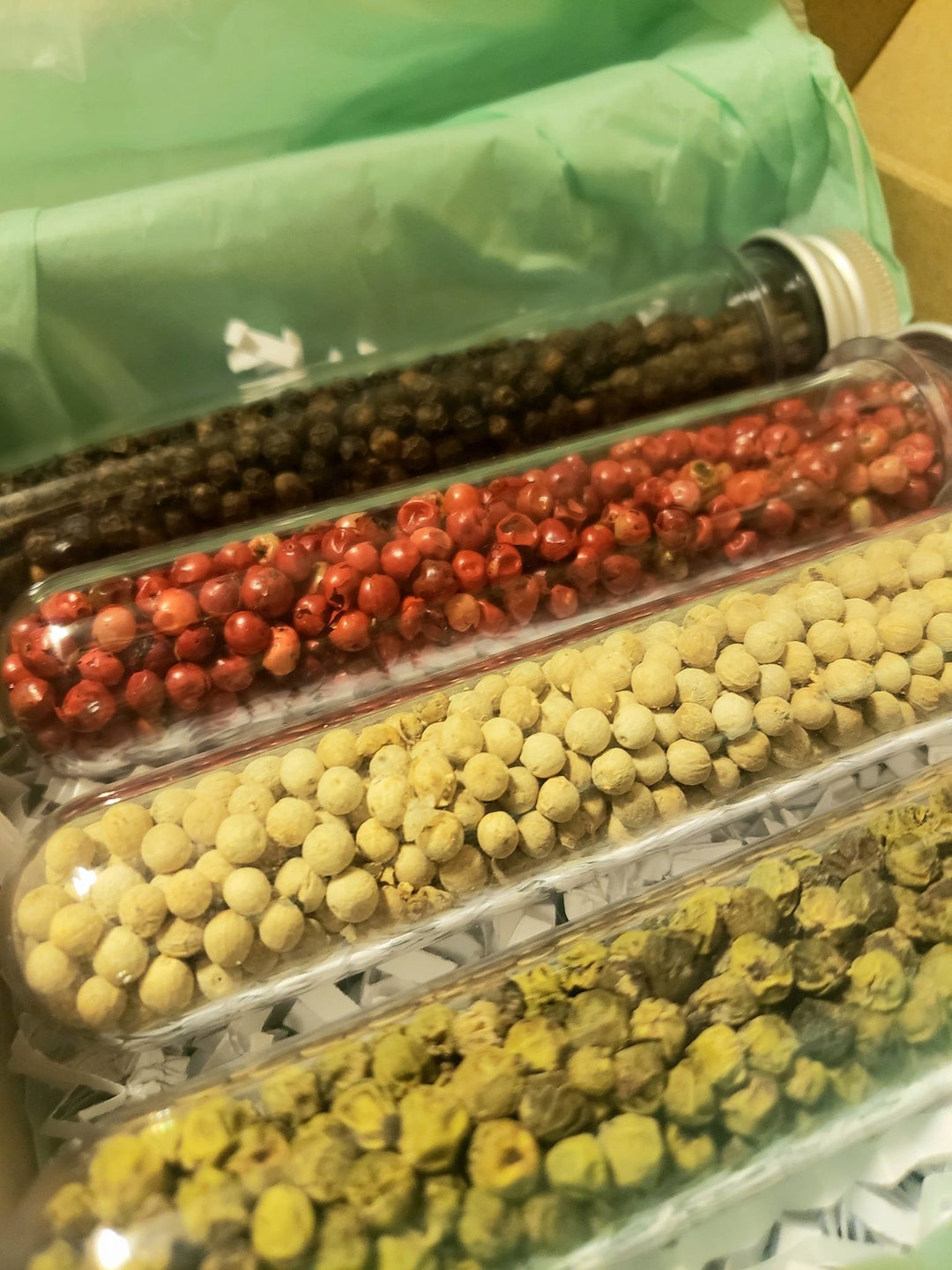 Peppercorn Set- Seasoning- Spices- Multi Color- Foodie Gifts- Gourmet ...