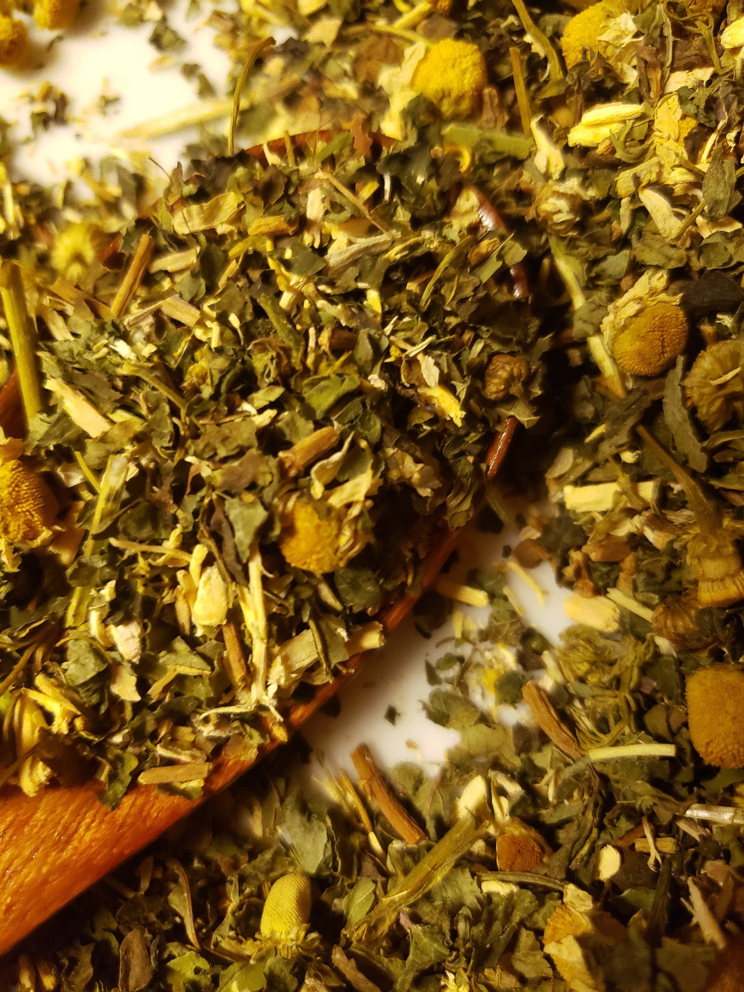 Mellow Mind - Calming Tea, Chamomile, Lemon Balm, Peppermint, Small ...