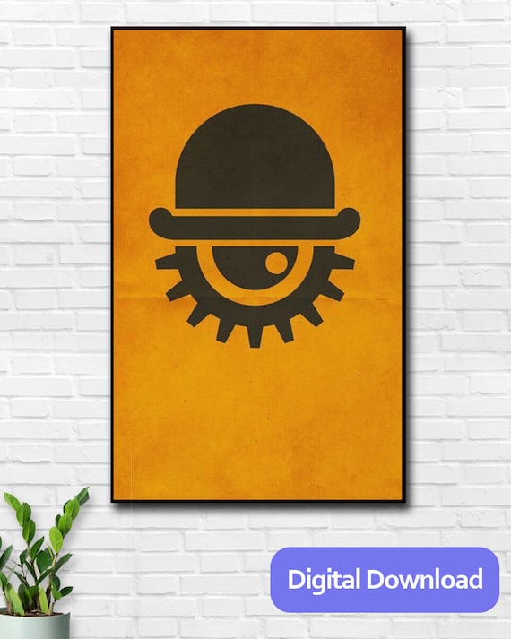 Clockwork Orange Eye Poster