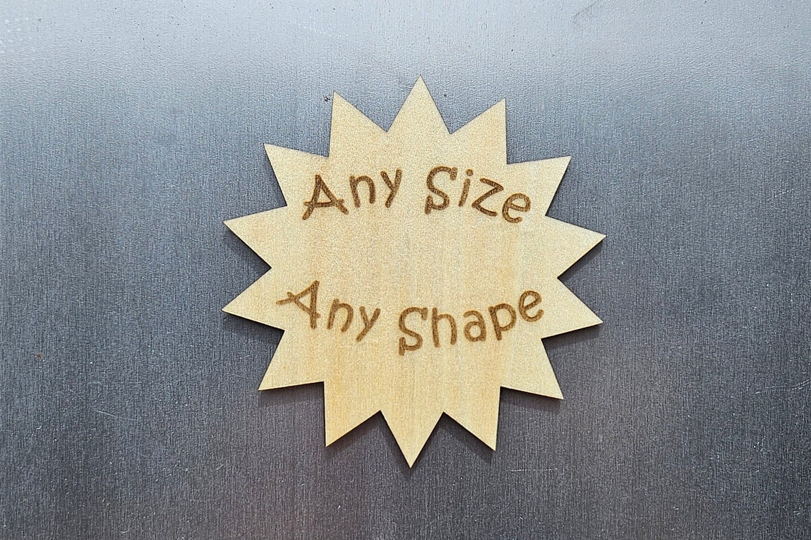 Custom Laser Engraved Magnets, 100's of Customizable Options Available ...