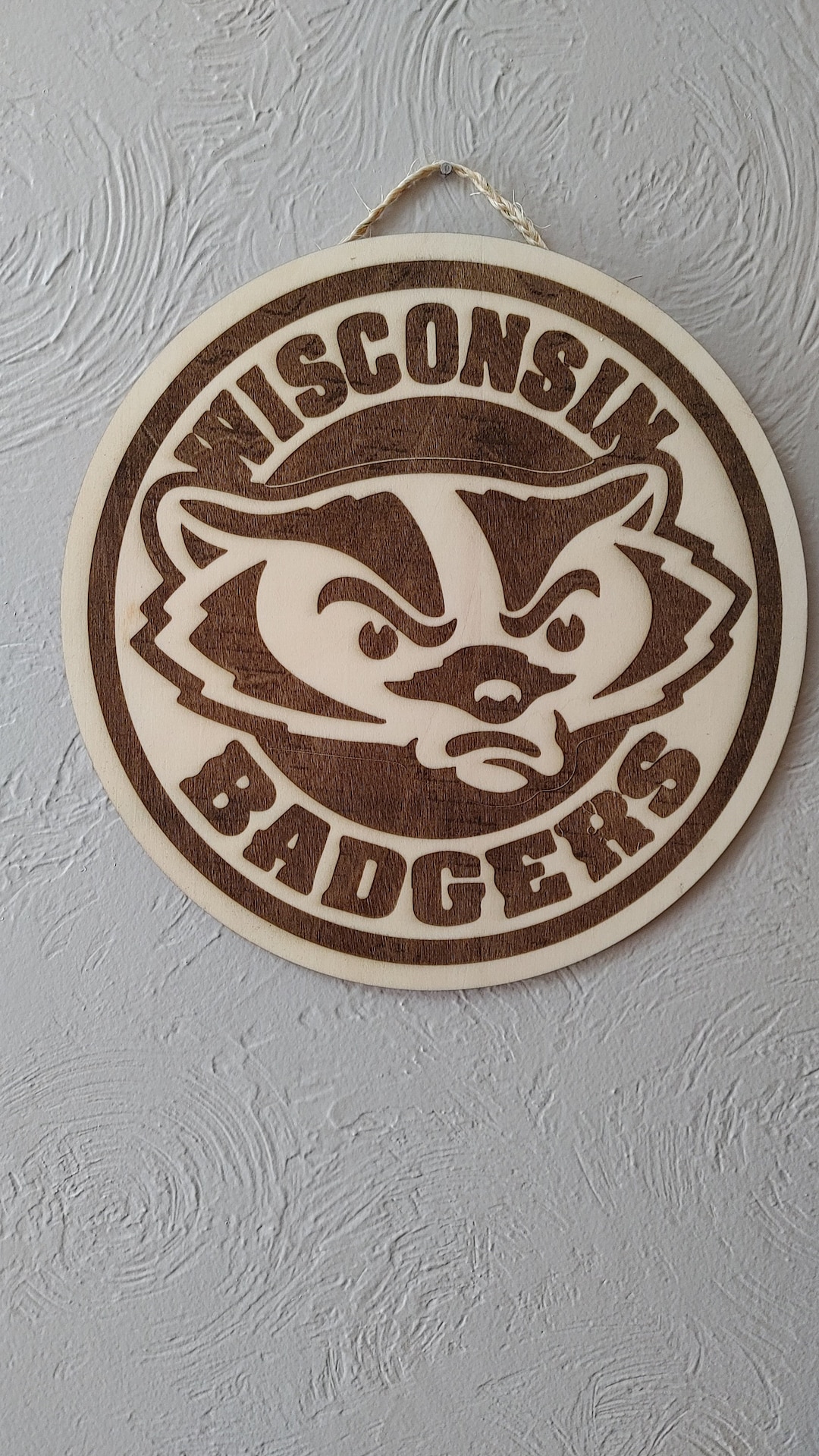 Wisconsin Badgers Wall Decor - Etsy