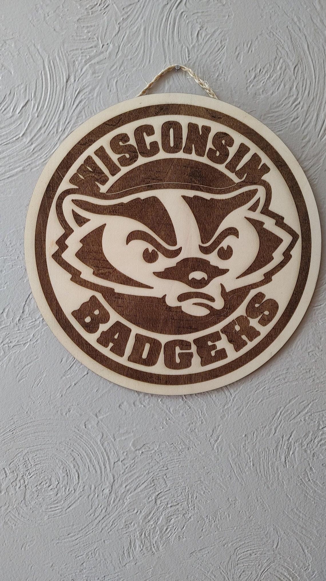 Wisconsin Badgers Wall Decor - Etsy