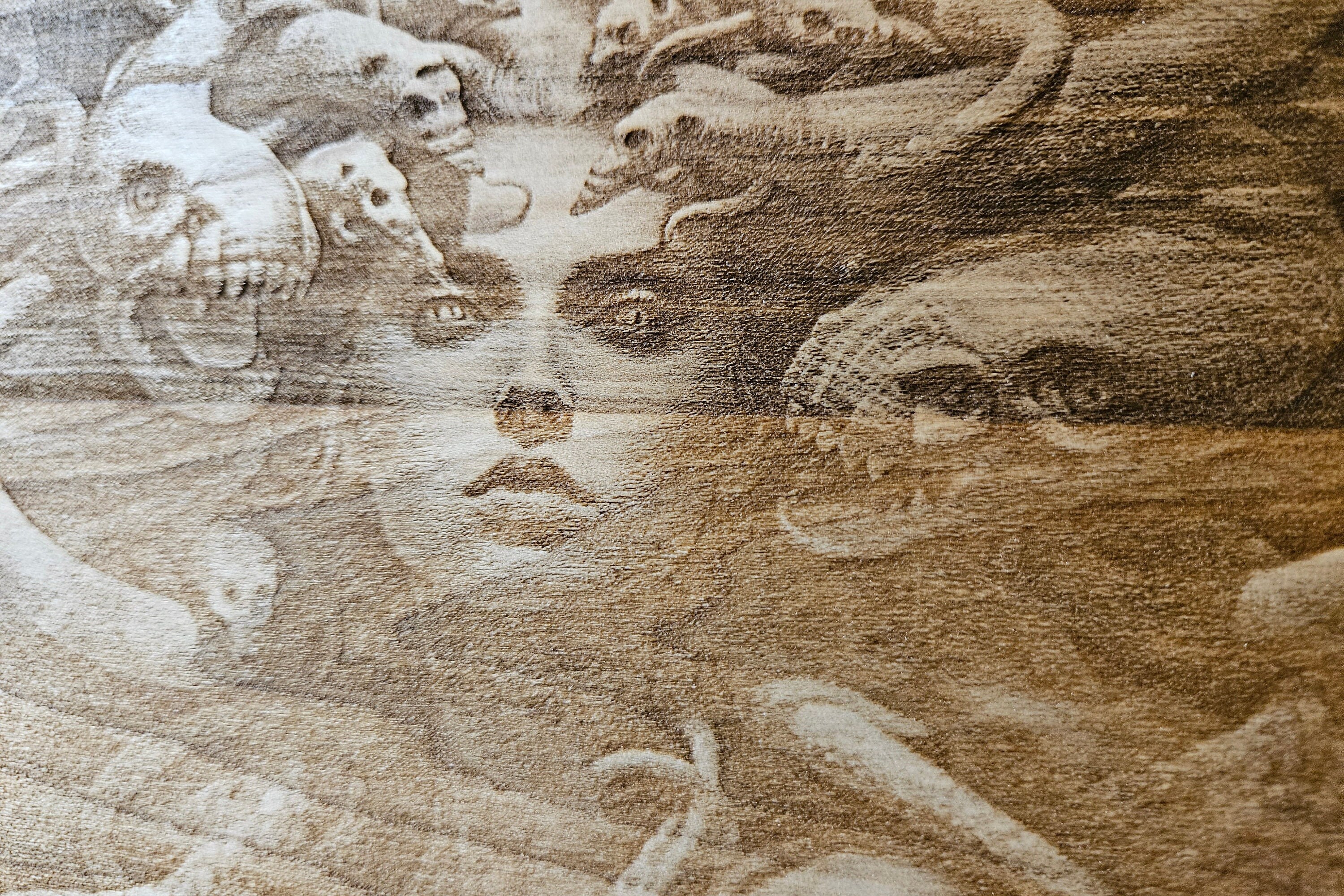 Medusa 3D Effect Laser Engraved Wall Decor - Etsy
