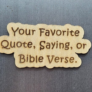 Custom Laser Engraved Magnets, 100's of Customizable Options Available ...