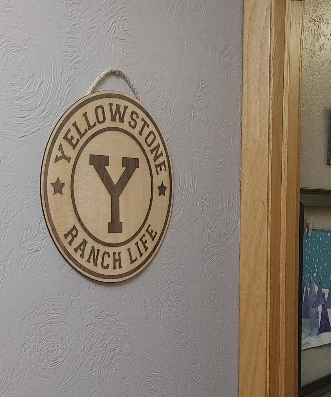 Yellowstone Y Ranch Life Laser Engraved Wall Decor - Etsy