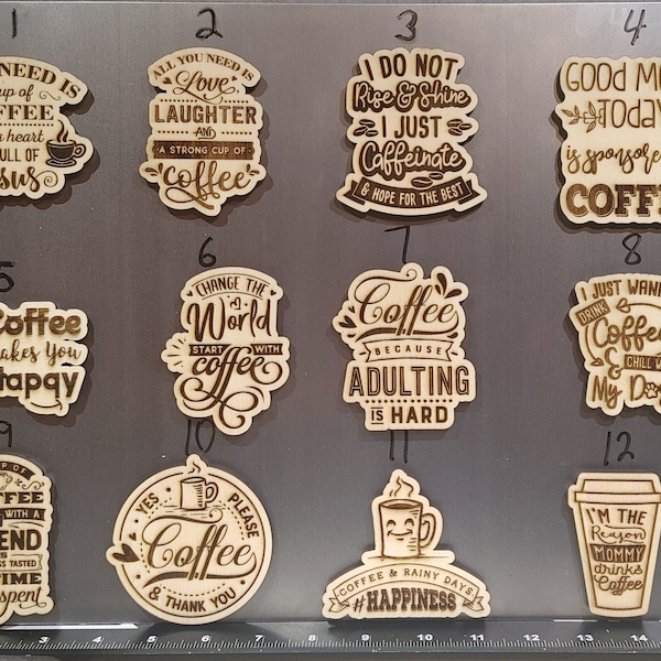 Wood Magnets - Etsy