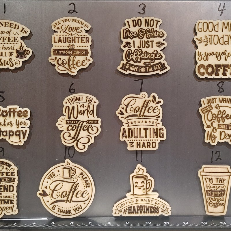 Wood Magnets - Etsy