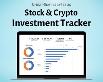 Excel Template Crypto - Etsy