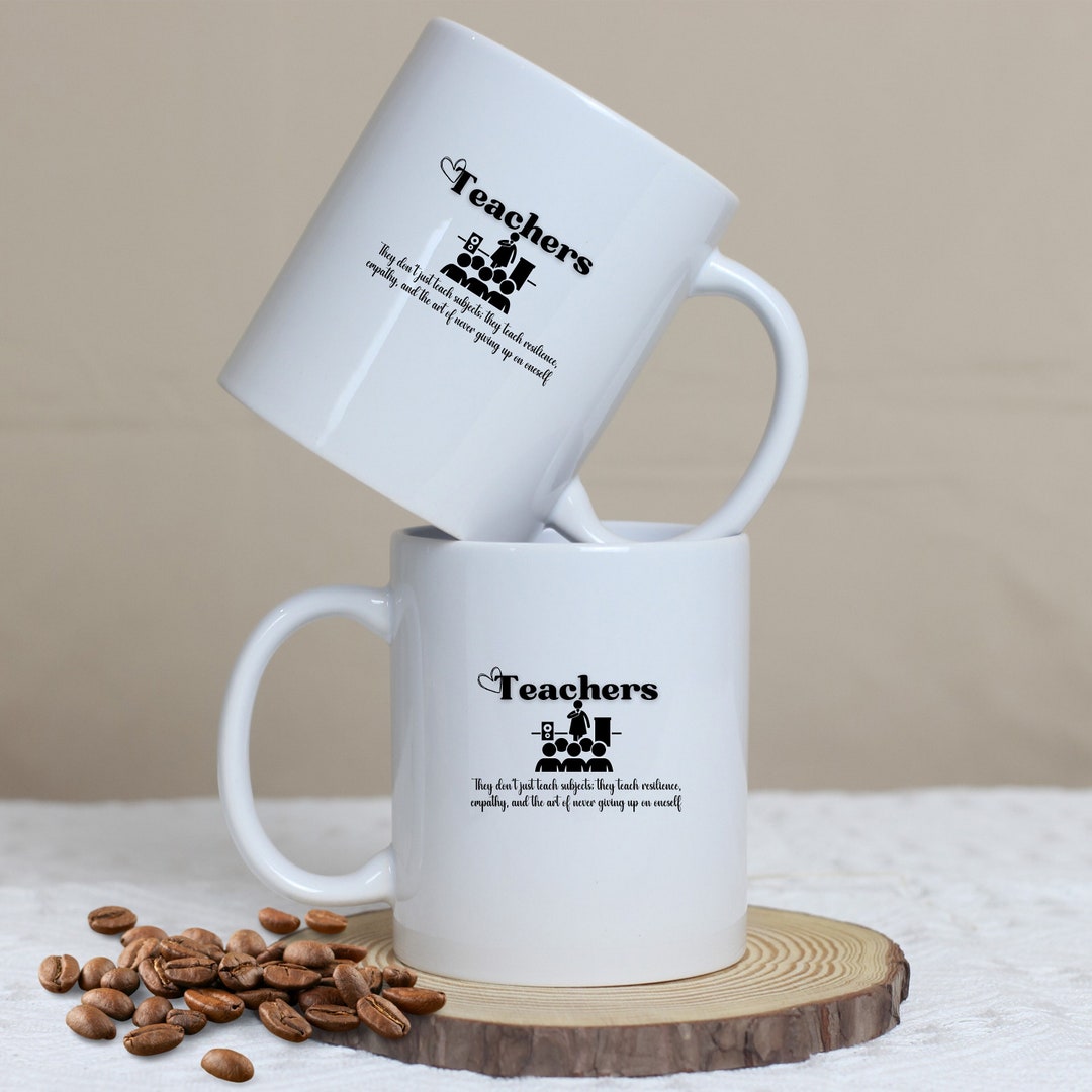 Teachers and Students Classroom Mugs, Best Mugs for Tutors, Ceramic ...