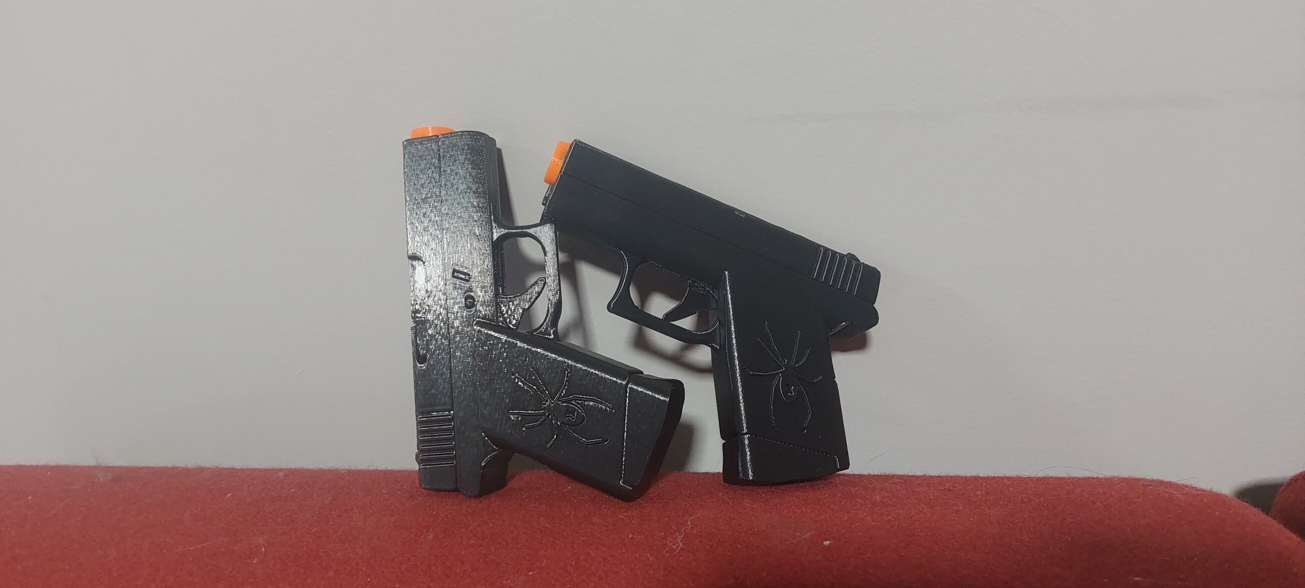Black Widow Prop Gun Etsy
