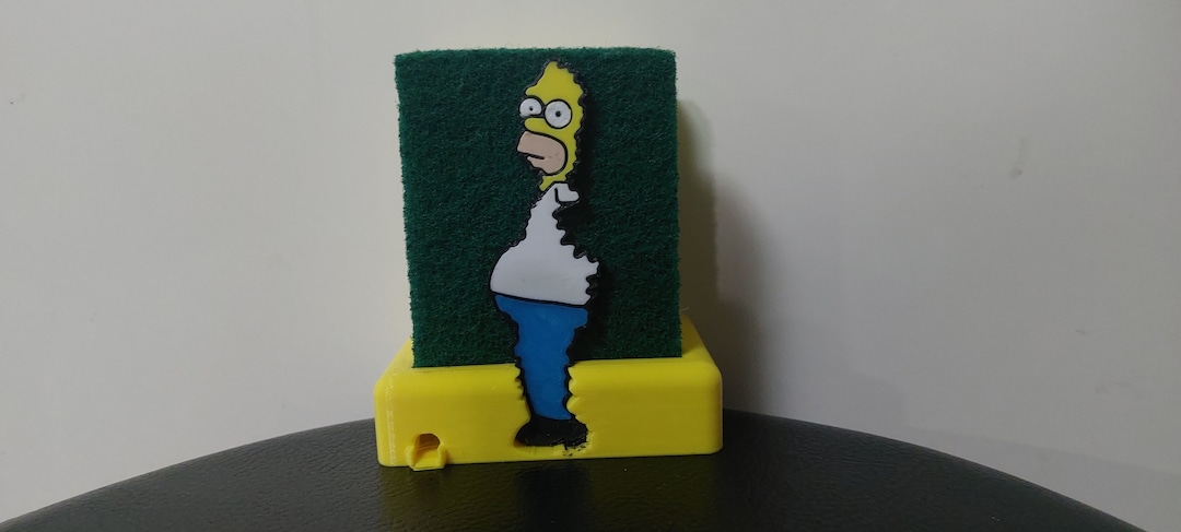 Homer Sponge Holder Meme, Sponge Included - Etsy