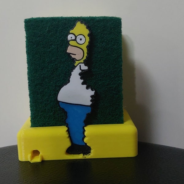 Homer Simpson Sponge Holder - Etsy