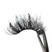MATERIAL GIRL | Dollar Sign Silver Rhinestone Lashes | 3D Silk Strip ...