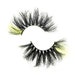 QUEEN B Yellow Color Lashes 1 Tone Yellow Lashes Strip Lashes Eyelashes ...