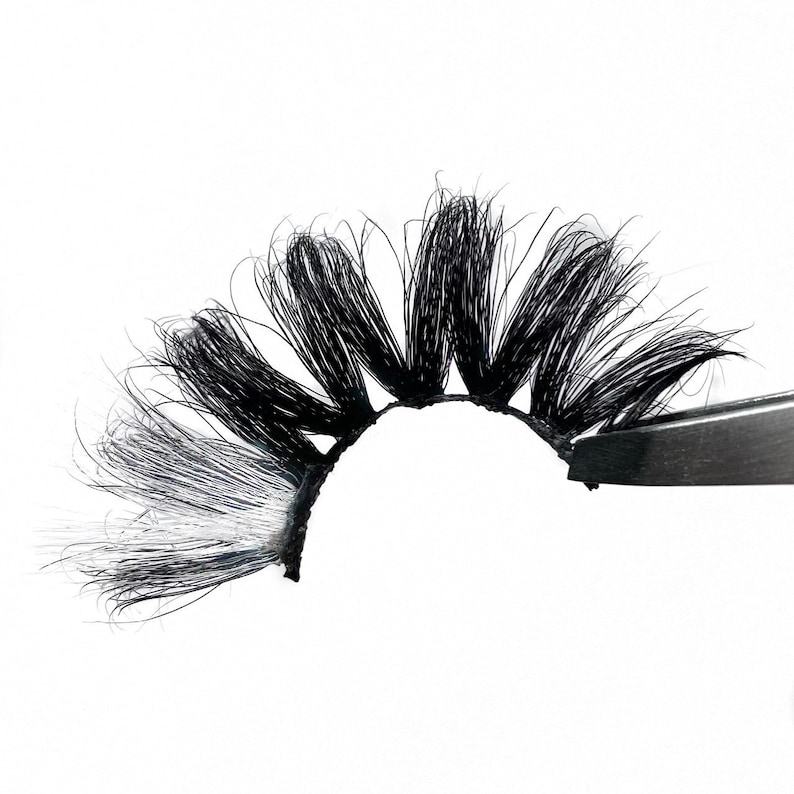 GODDESS | White Color Lashes | 1 Tone White Lashes | Strip Lashes ...