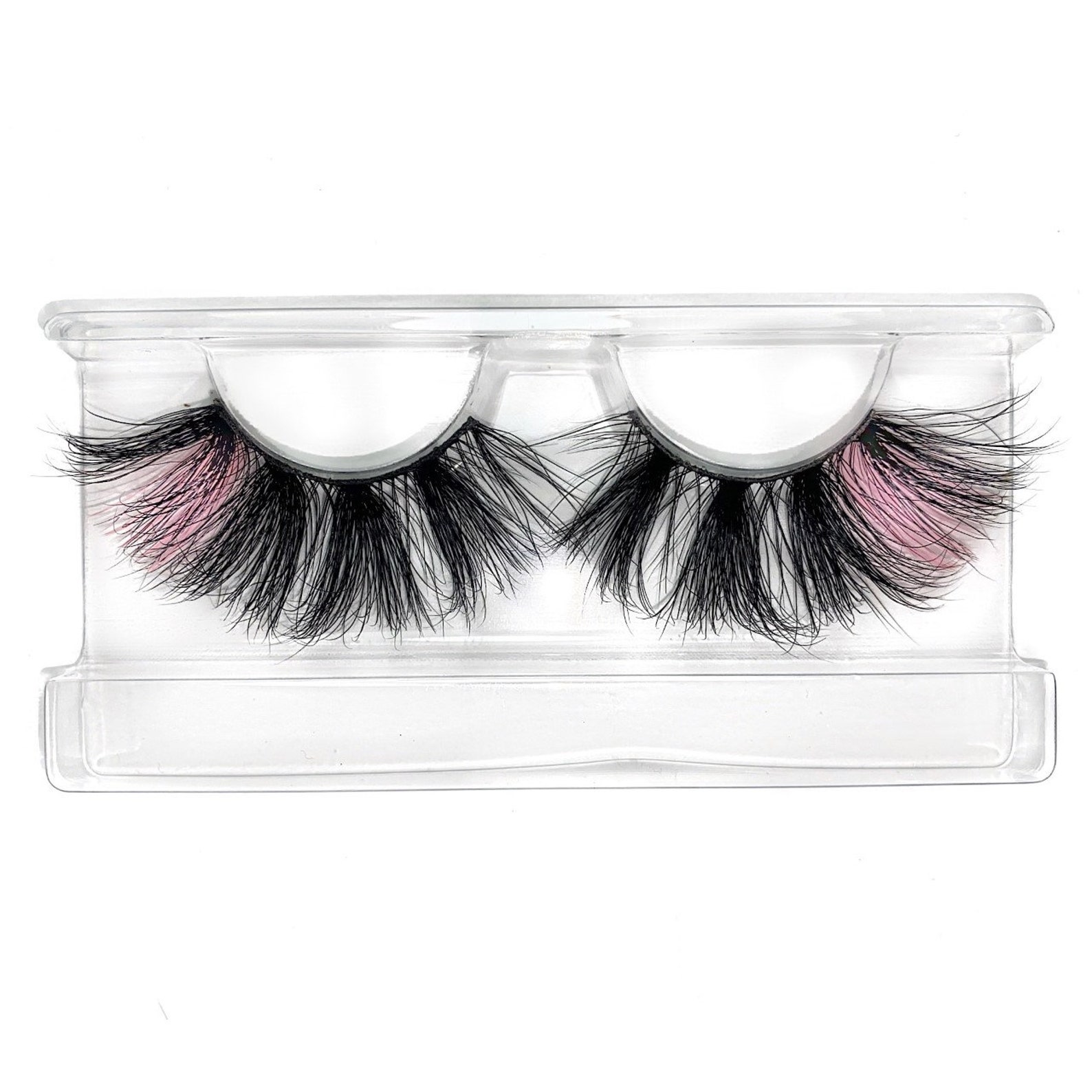 BARBIE Pink Color Lashes 1 Tone Pink Lashes Strip - Etsy