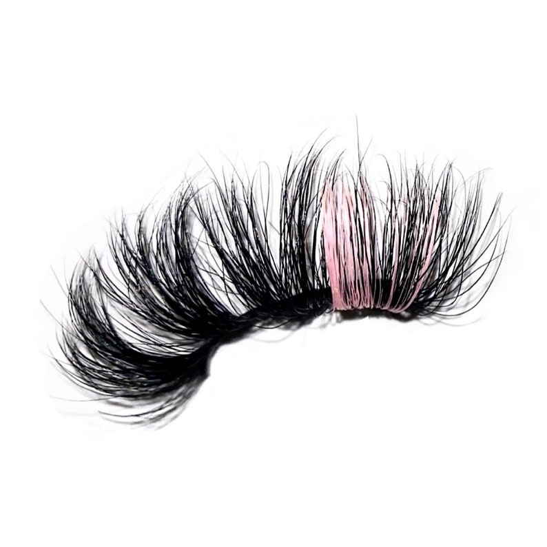BARBIE | Pink Color Lashes | 1 Tone Pink Lashes | Colored Strip ...