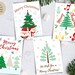 Printable Christmas Cards: Holiday Set of 4 (digital Download) - Etsy