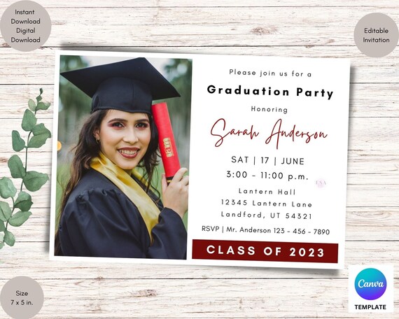 Borders Graduation Announcement Party