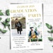 Graduation Party Invitation Template Two Graduates Invitation - Etsy