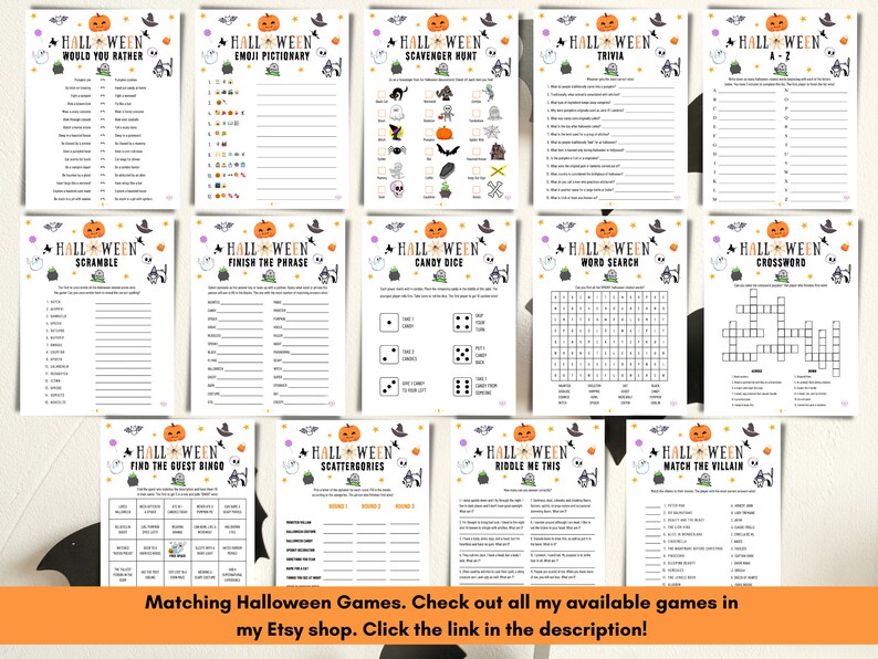 Halloween Finish the Phrase, Halloween Games for Kids and Adults ...