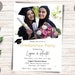 Graduation Party Invitation Template, Two Graduates Invitation With ...