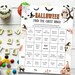 Halloween Find the Guest Bingo Game Halloween Party Games - Etsy