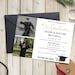 Graduation Party Invitation Template Two Graduates Invitation - Etsy