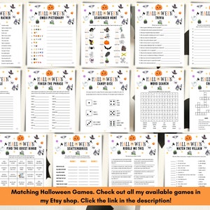 Halloween Scattergories Game, Scatterfories for Kids and Adults ...