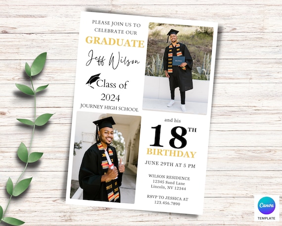 Graduation Celebration Invitations
