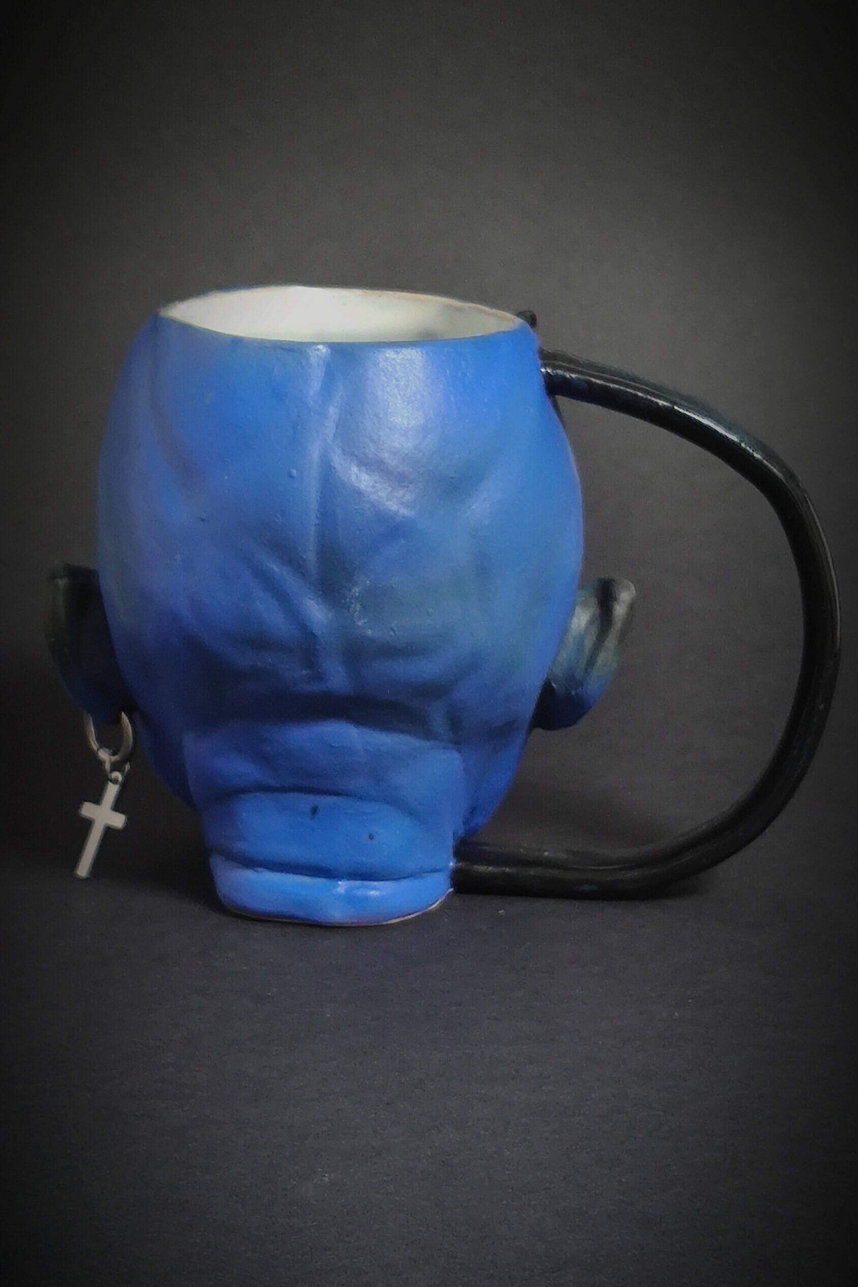 Handcrafted Stoneware Mug -"ocean Dio" -collector's Devil Mug - Devil ...