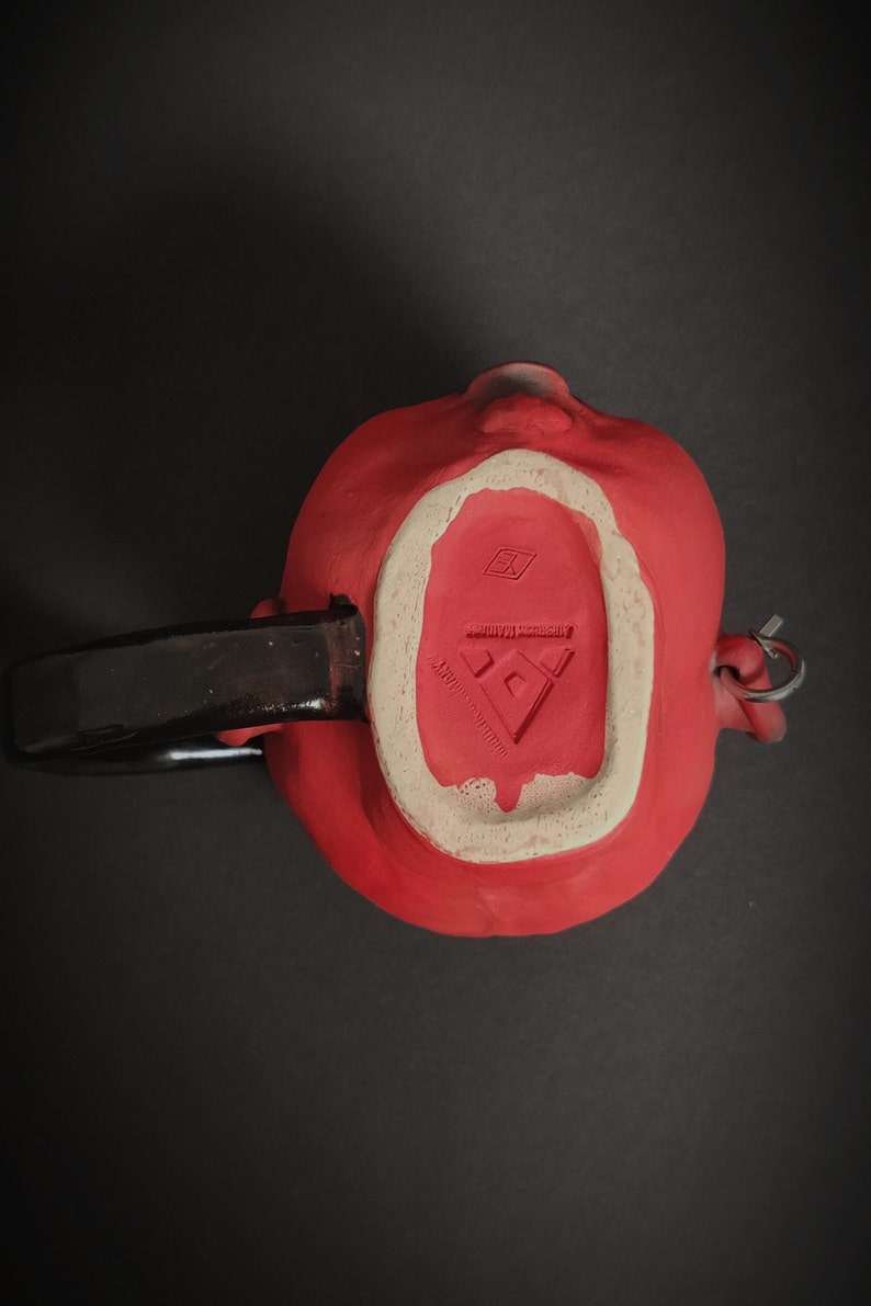 Handmade Devil Mug crimson Dio Soil Mug Home Decor Ceramic Mug Unique ...