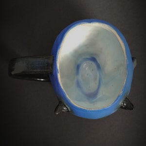 Handcrafted Stoneware Mug -"ocean Dio" -collector's Devil Mug - Devil ...
