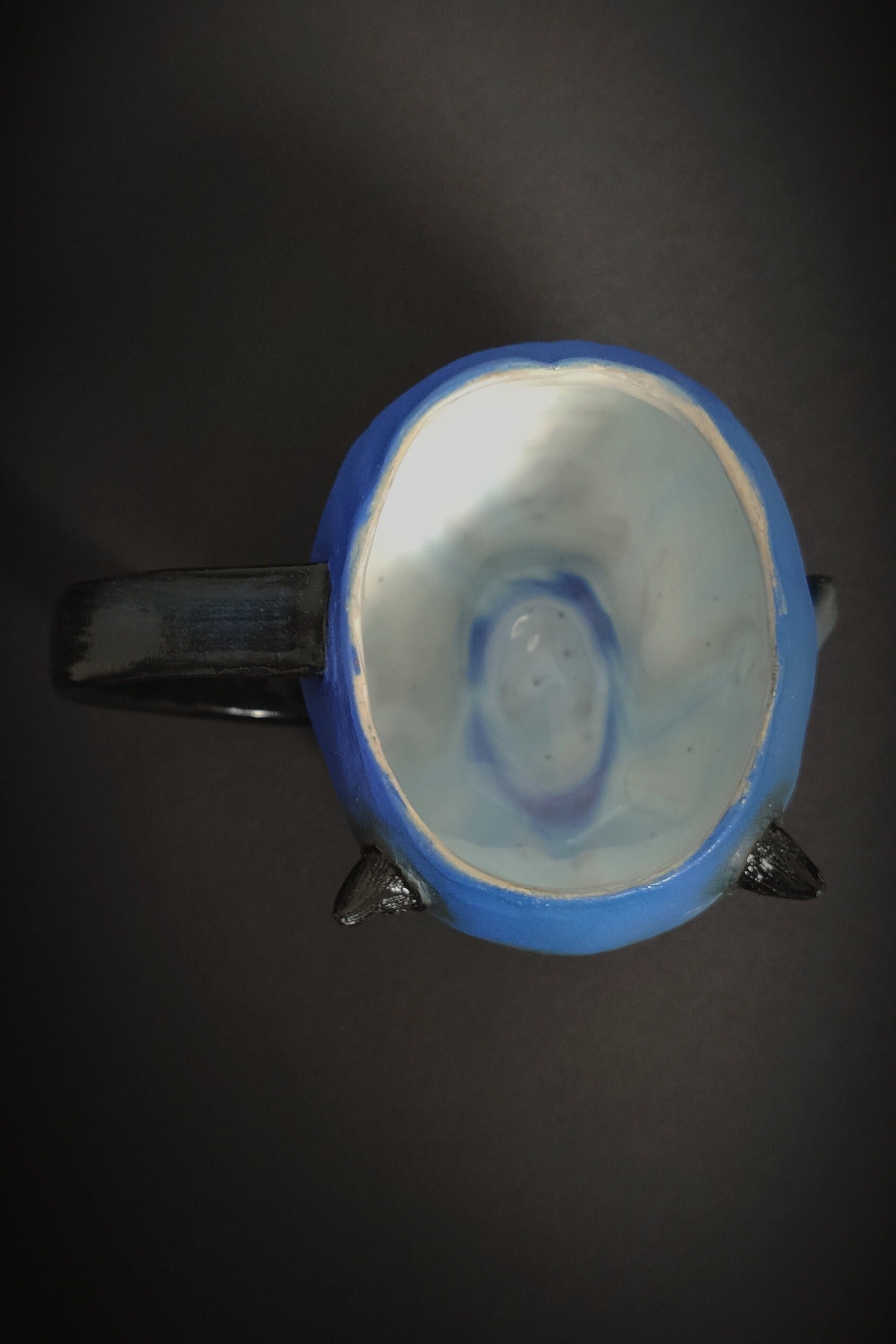 Handcrafted Stoneware Mug -"ocean Dio" -collector's Devil Mug - Devil ...