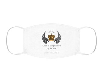 Queen Elizabeth Face Mask - Etsy