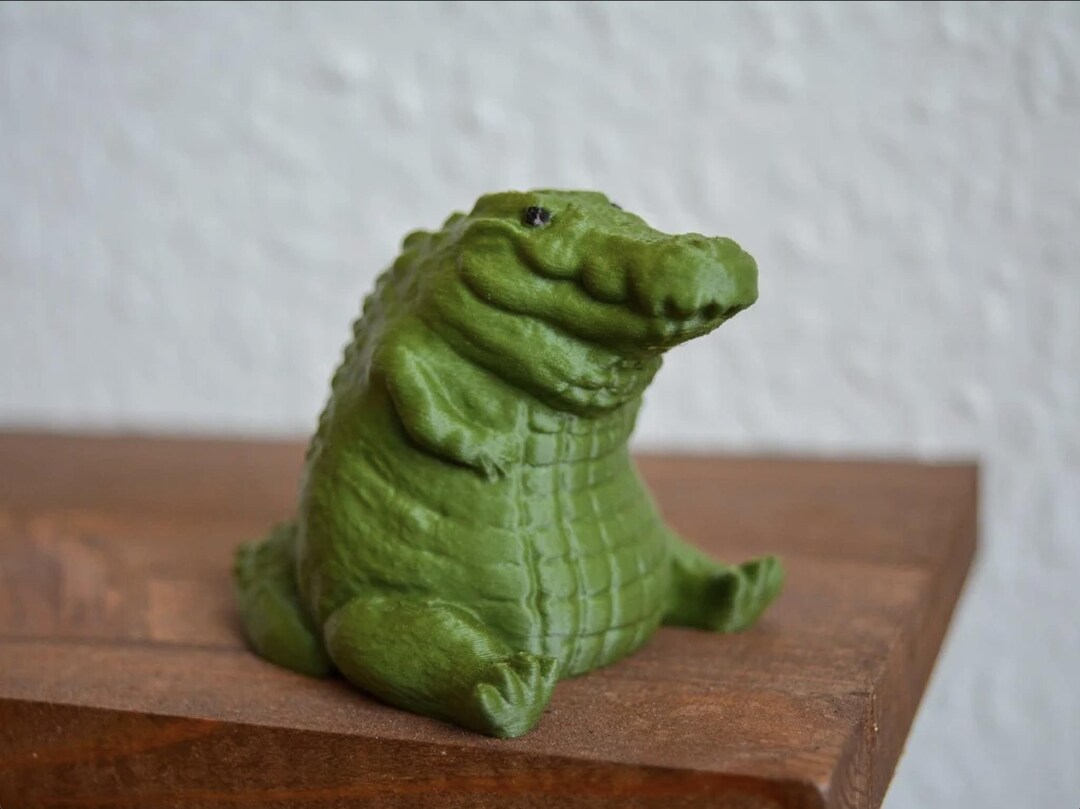 Chubby Croc Desk Toy Fidget Sensory Object - Etsy